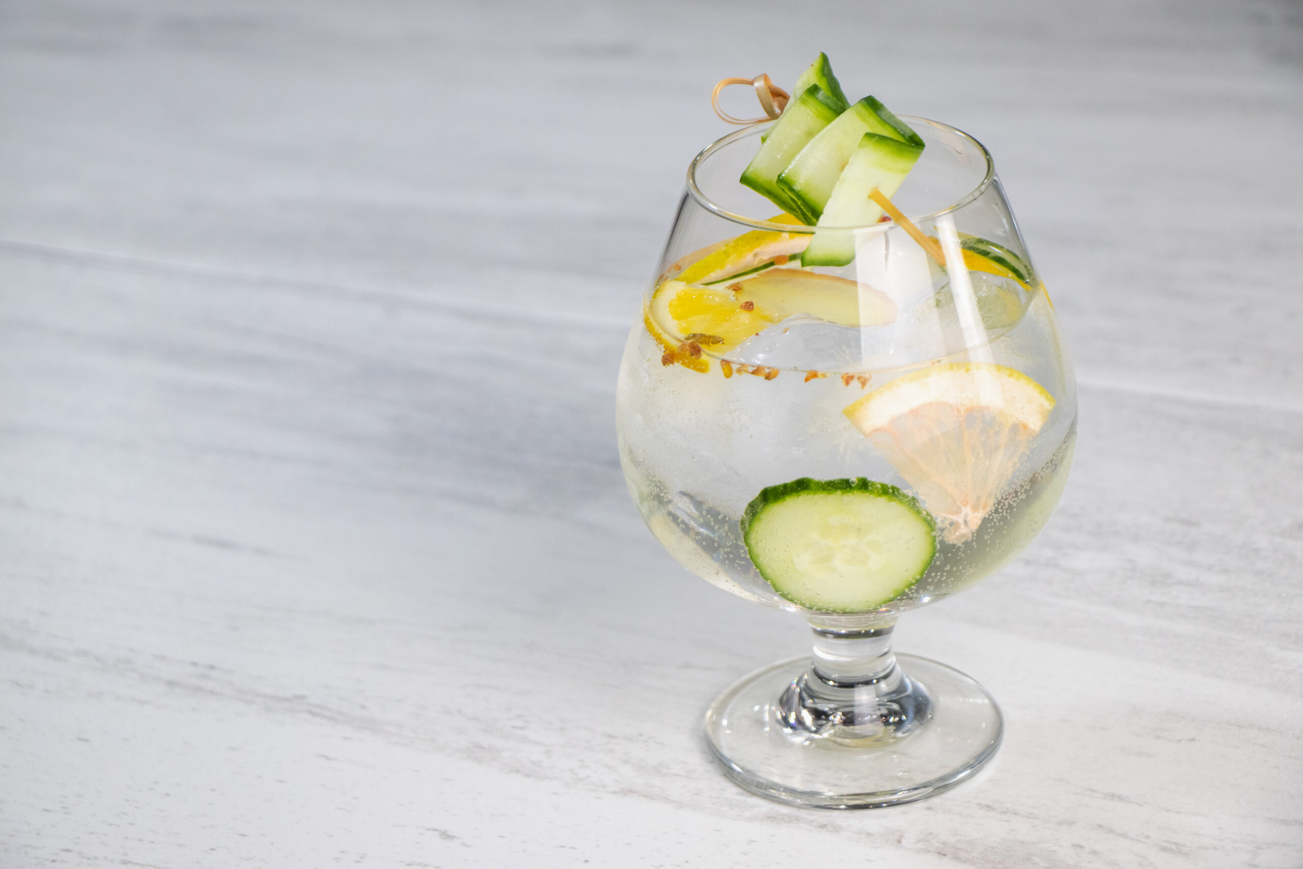 Cucumber Gin ‘n’ Tonic - Wholesum